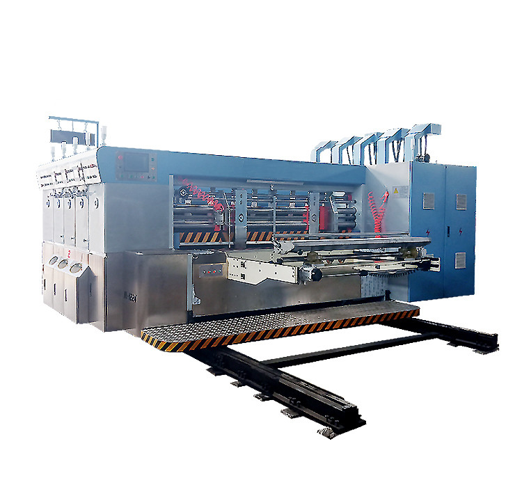 automatic carton boxes 2 color printing slotting and die cutting ...