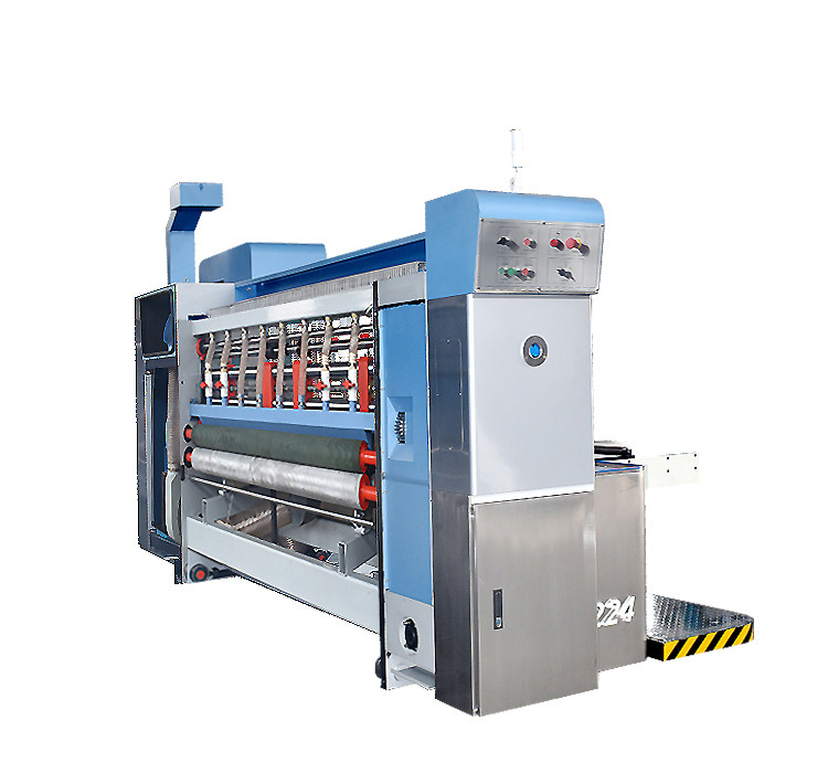 automatic carton boxes 2 color printing slotting and die cutting ...